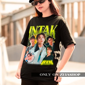 P1harmony Intak Retro Bootleg Tee Kpop T-shirt Kpop Merch Kpop Gift for ...