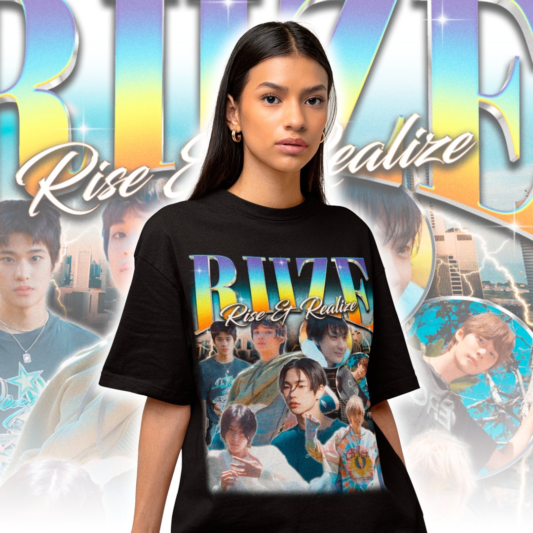 Retro Riize Kpop T-shirt Riize Kpop Sweater Riize Fan Merch Riize Kpop ...