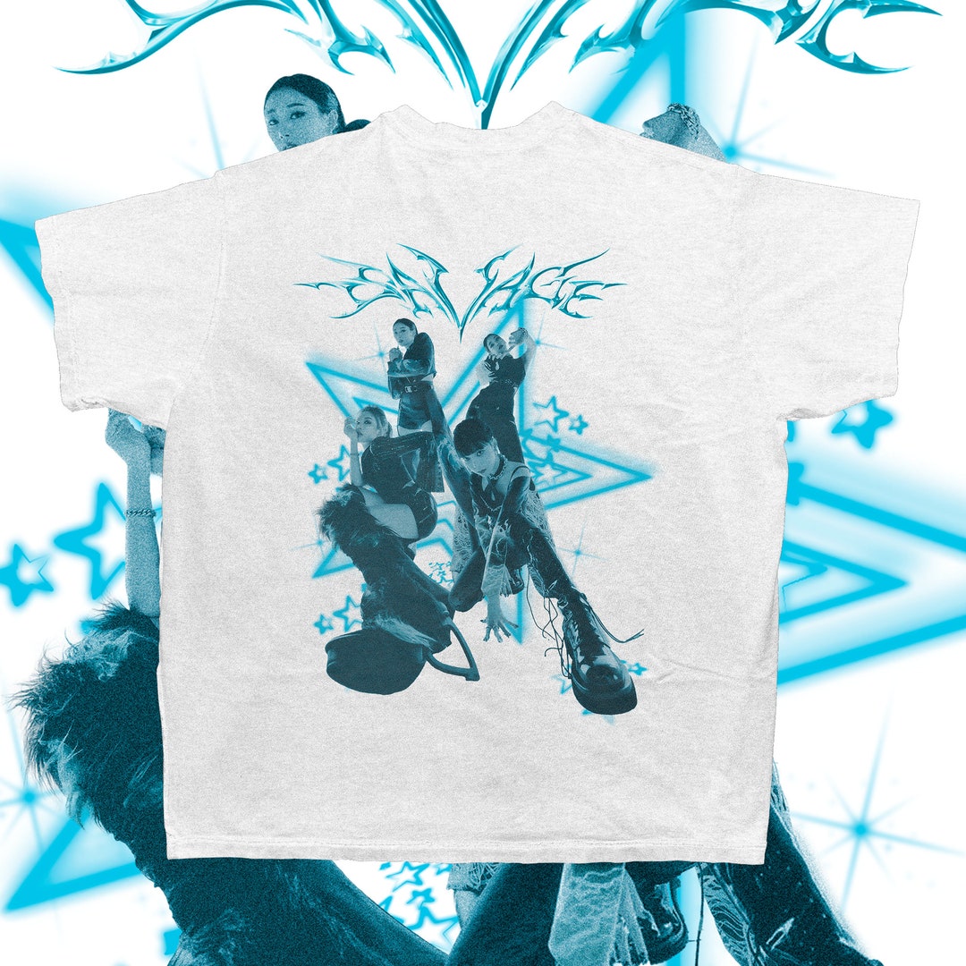 AESPA SAVAGE Y2K TEE, Aespa Merch, Kpop Shirt, Kpop Merch, Aespa Savage ...