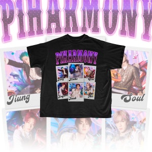 P1harmony Collage Shirt P1harmony Kpop Sweater P1harmony Kpop Merch ...