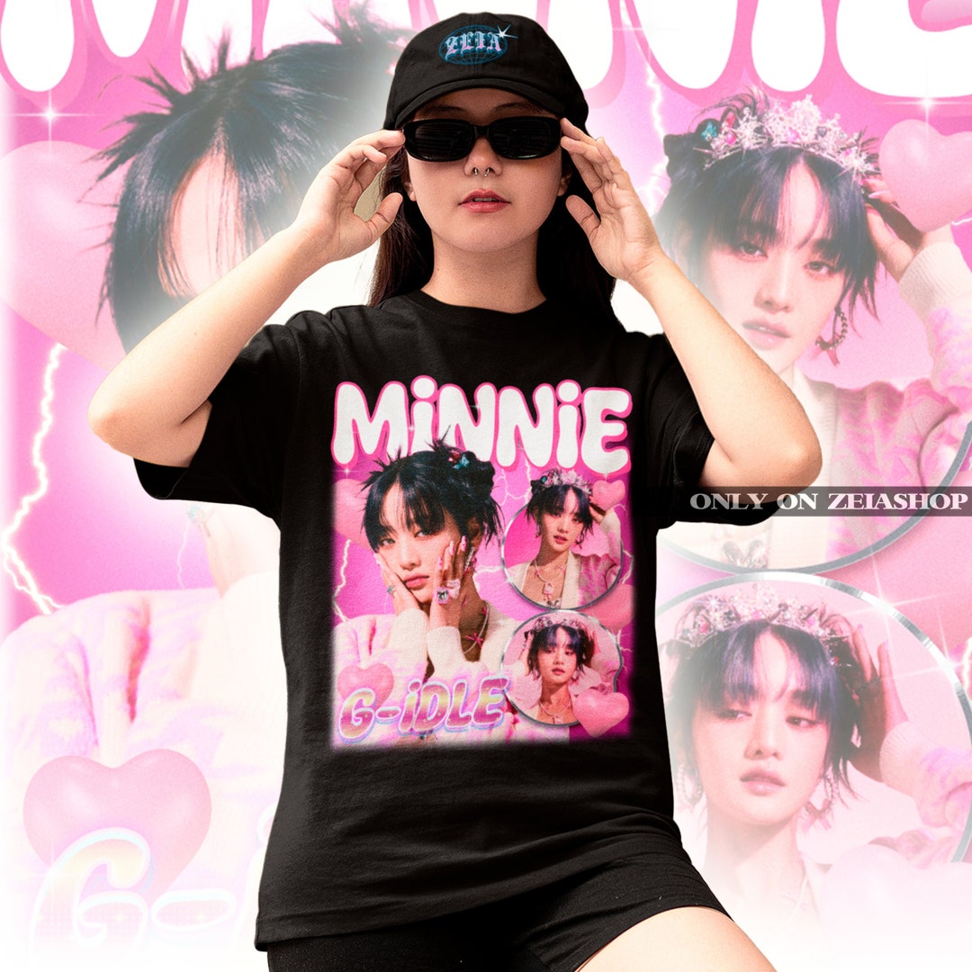 Gidle Minnie Bootleg Shirt: Exclusive K-pop Fan Apparel Gidle Shirt ...