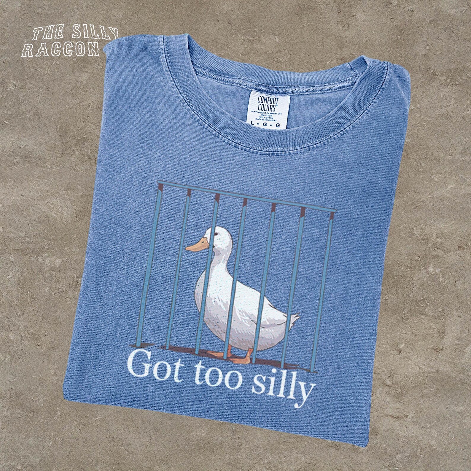 Vintage Got Too Silly T-shirt | Funny Goose Prison Meme Shirt ...