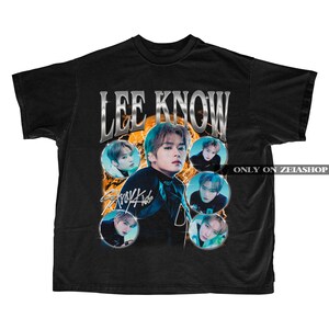 Trendy Stray Kids Lee Know Tee Bootleg Style K-pop Shirt Kpop Merch ...