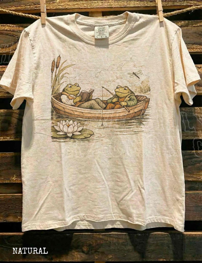 Vintage Frog and Toad Tshirt Bookish Cottagecore Shirt Unisex - Etsy