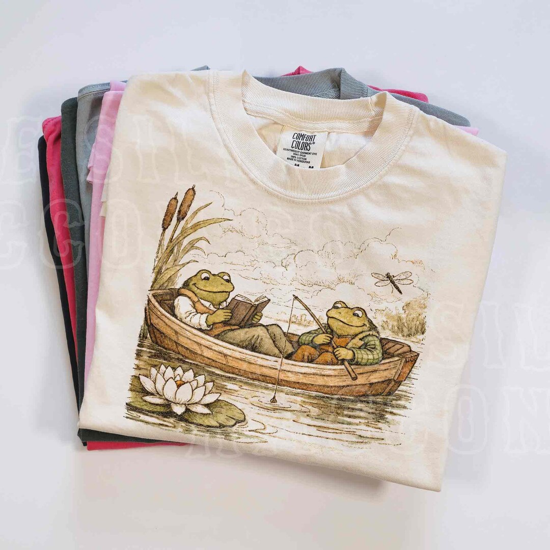 Vintage Frog and Toad Tshirt Bookish Cottagecore Shirt Unisex - Etsy