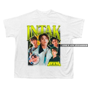 P1harmony Intak Retro Bootleg Tee Kpop T-shirt Kpop Merch Kpop Gift for ...