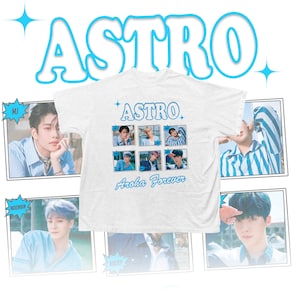 Astro Collage Shirt Astro Kpop Sweater Astro Kpop Merch Astro Kpop Gift ...
