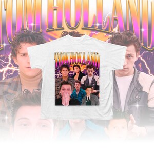 Tom Holland Retro 90s Shirt Tom Holland Sweatshirt Tom Holland Fan Gift ...