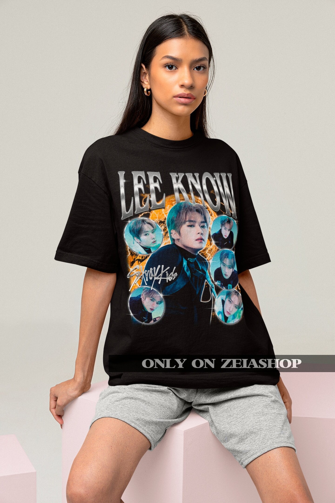 Trendy Stray Kids Lee Know Tee Bootleg Style K-pop Shirt Kpop Merch ...