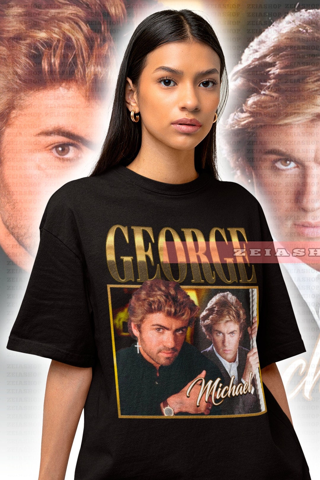 Retro 90s George Michael T-shirt, Careless Whisperer, George Michael ...