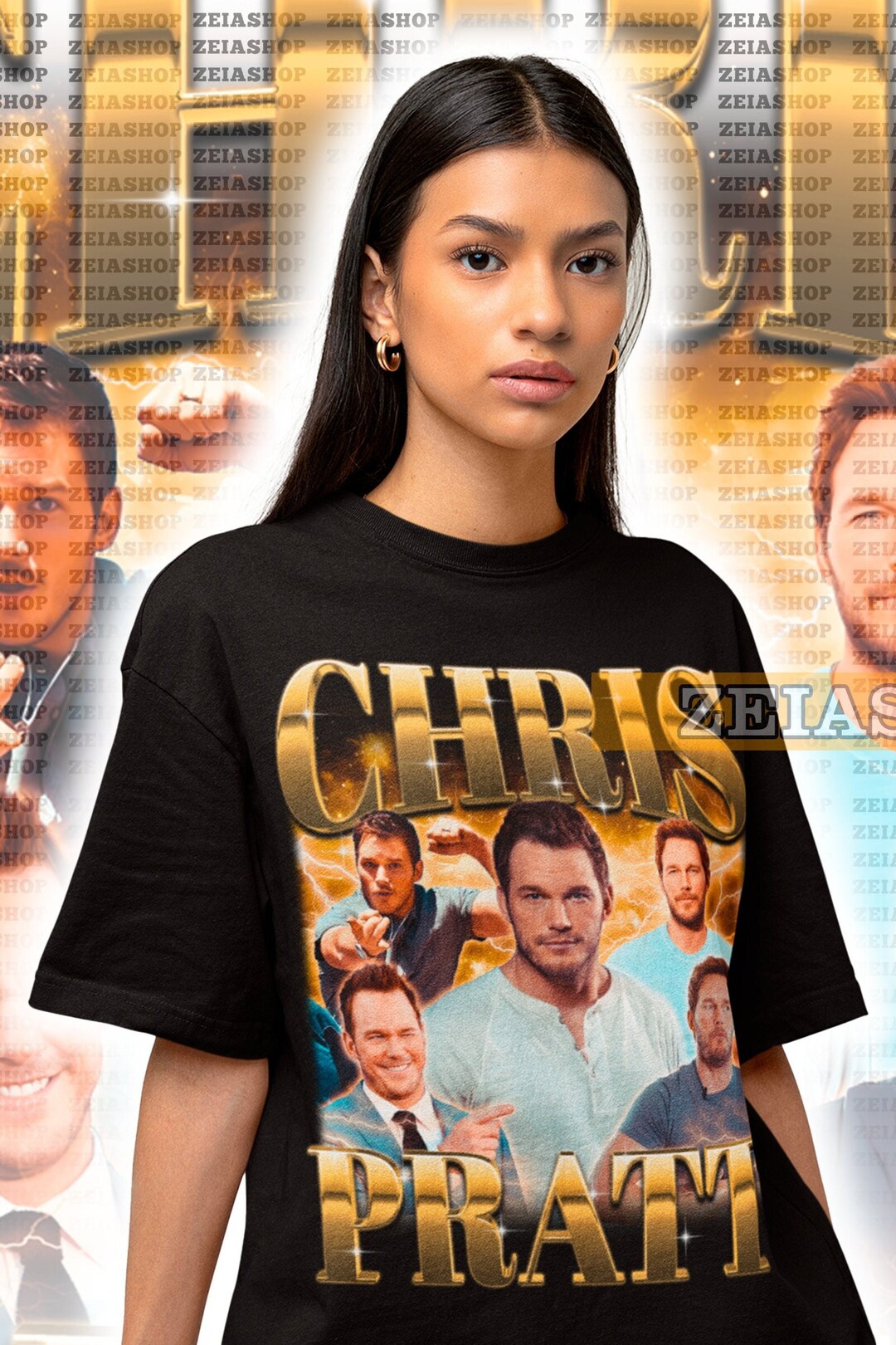 Retro Chris Pratt Shirt, Chris Pratt Homage, Chris Pratt Rap Vintage ...