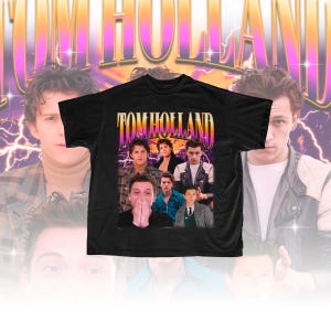 Tom Holland Retro 90s Shirt - Tom Holland Sweatshirt - Tom Holland Fan ...