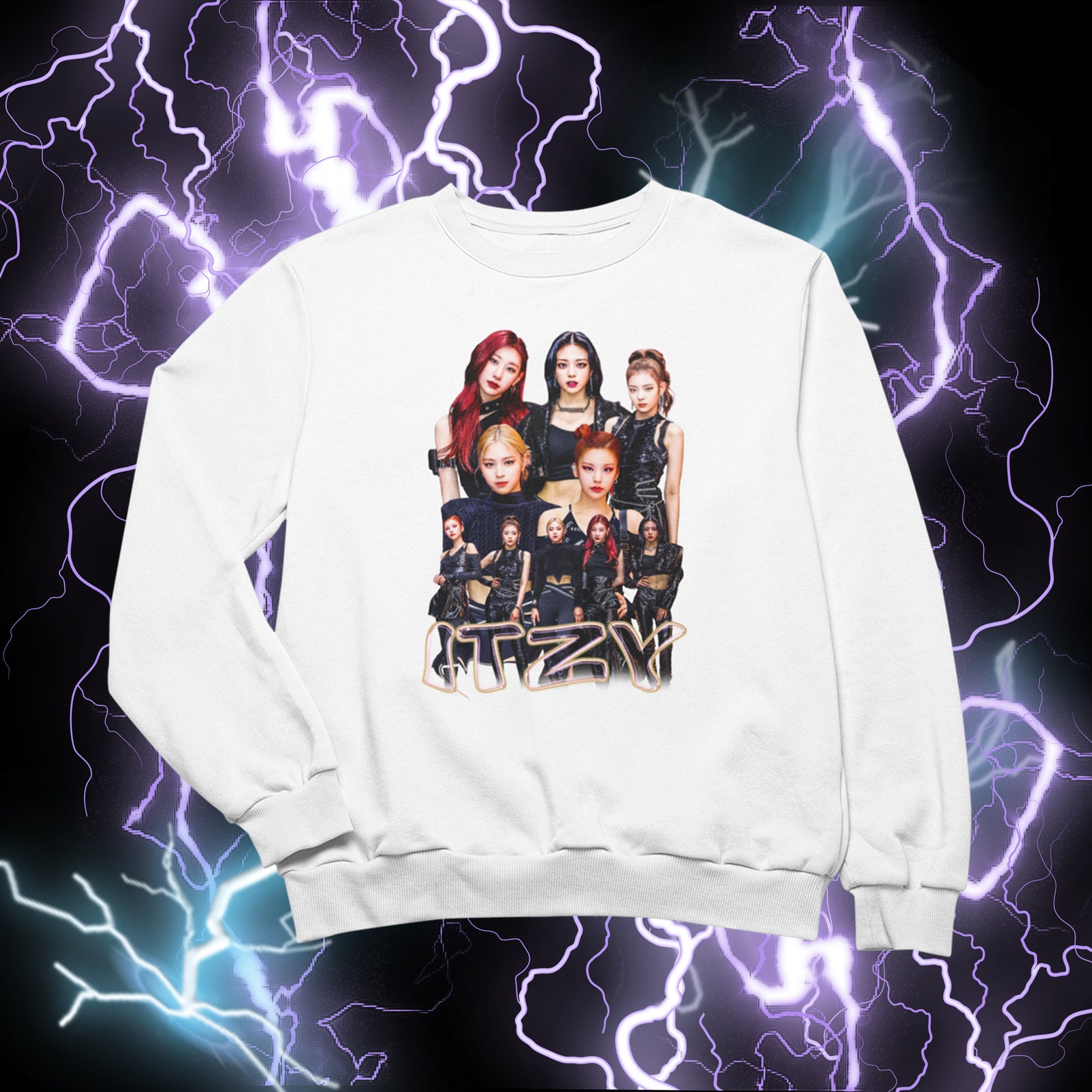 Itzy Bootleg Hoodie Kpop Sweatshirt Itzy Hoodie Kpop Merch - Etsy