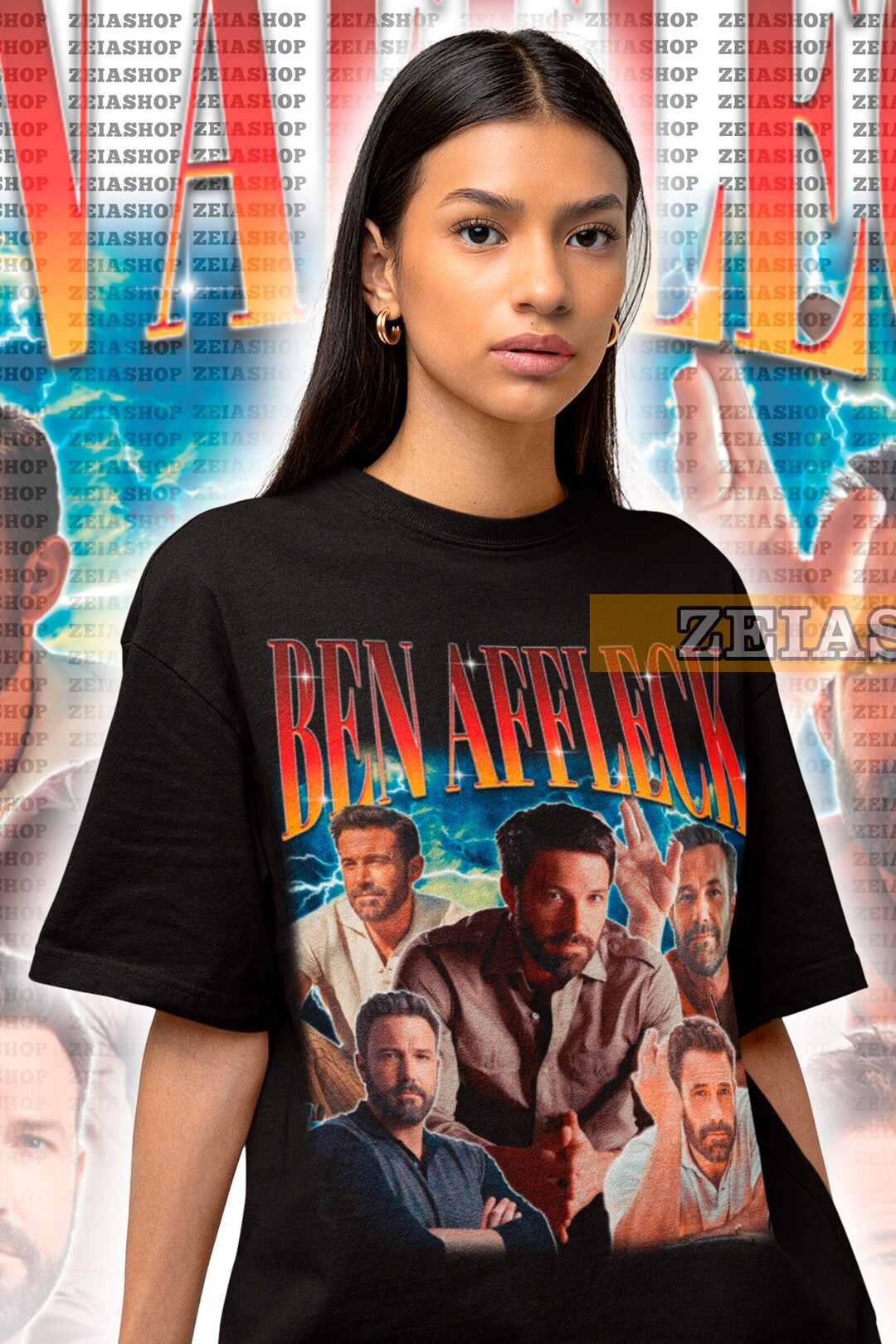 Ben Affleck Retro 90s Shirt, Ben Affleck Sweatsshirt, Ben Affleck Fan ...