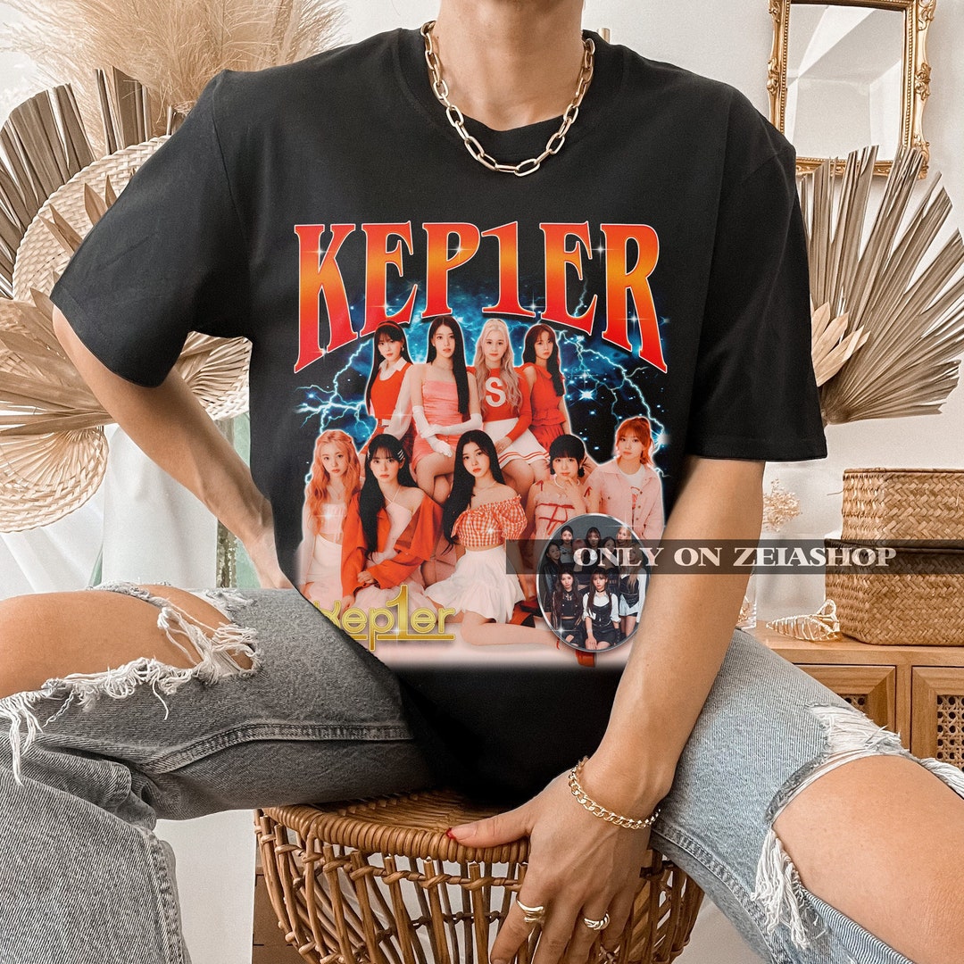 Kep1er Bootleg Graphic Tee: Essential K-pop Fanwear Kep1er Shirt Kep1er ...