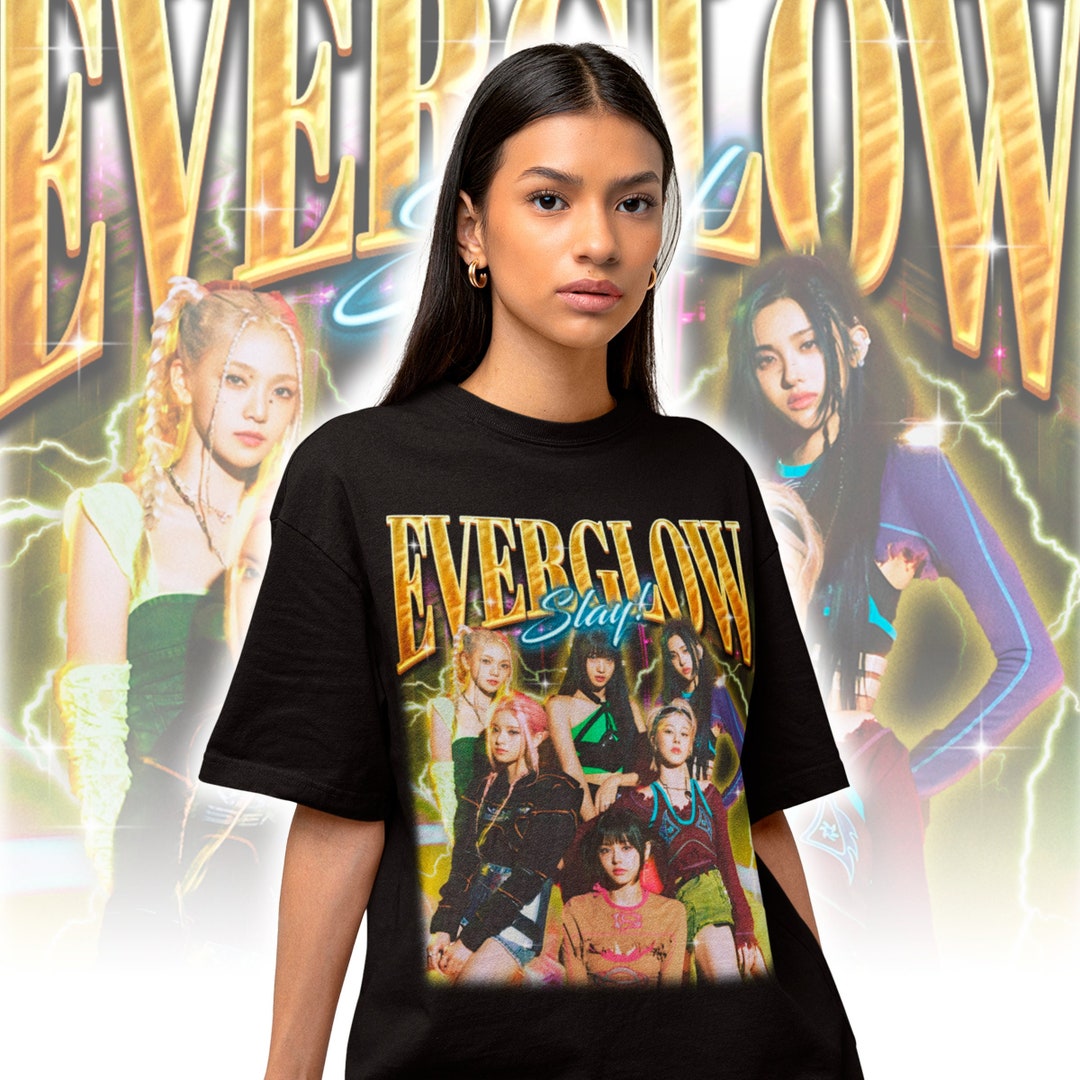 Everglow Slay Retro Shirt Everglow Sweatshirt Everglow Kpop T-shirt ...