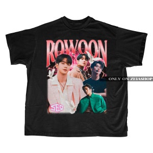 SF9 Rowoon Retro Bootleg T-shirt Kpop Merch Kpop Gift for Her or Him ...