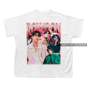 SF9 Rowoon Retro Bootleg T-shirt Kpop Merch Kpop Gift for Her or Him ...