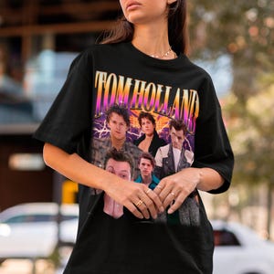 Tom Holland Retro 90s Shirt - Tom Holland Sweatshirt - Tom Holland Fan ...