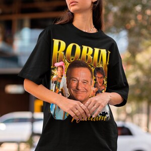 Retro Robin Williams T-shirt - Robin Williams Sweatshirt - Robin ...