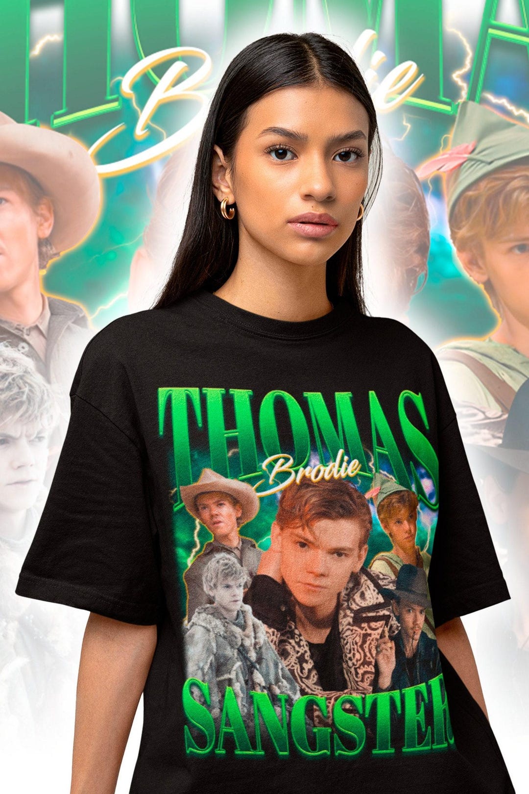 Retro Thomas Brodie Sangster Shirt - Thomas Brodie Sweatshirt - Thomas ...