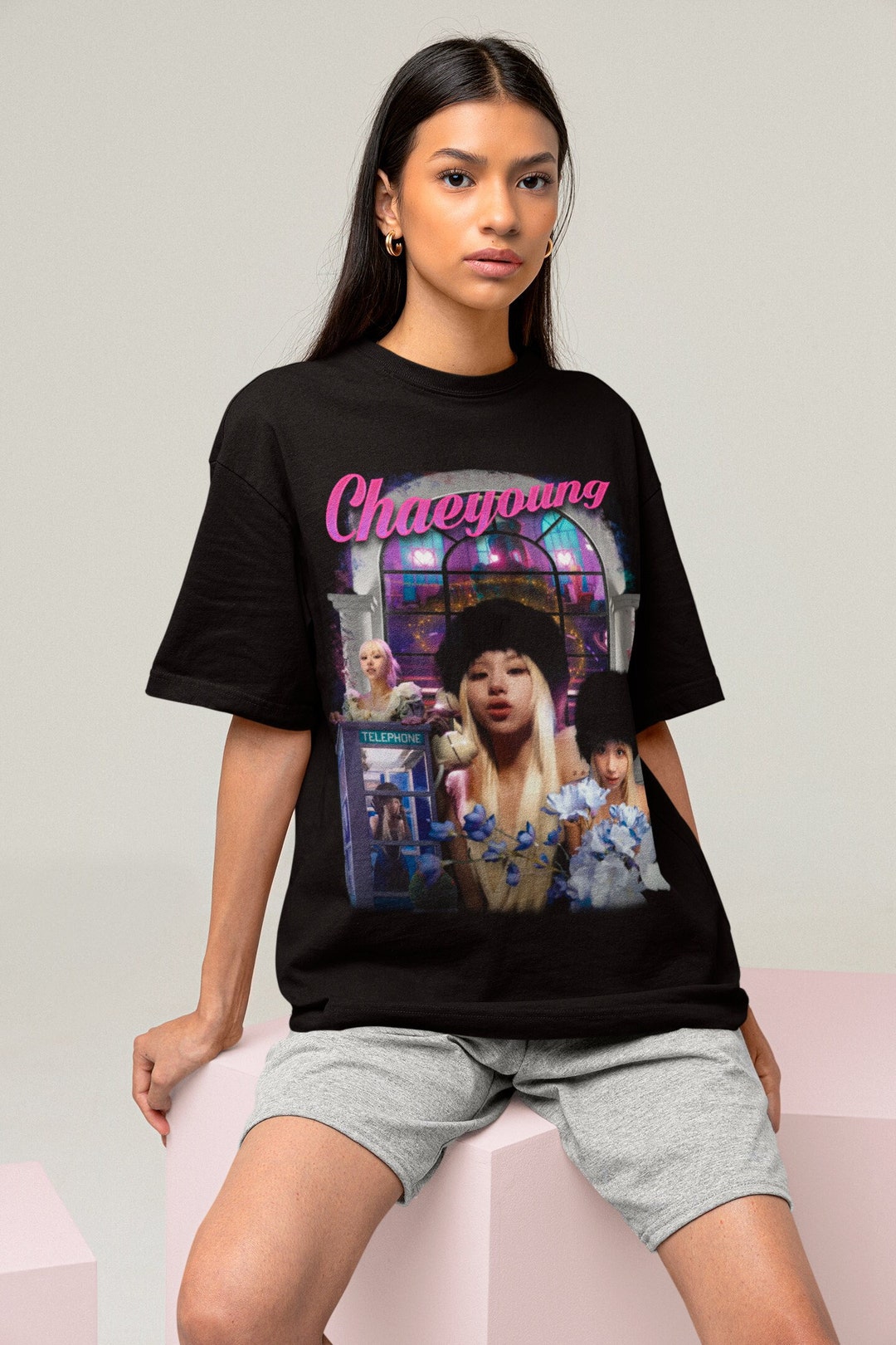 Twice Chaeyoung Retro 90 Bootleg T-shirt Twice Shirt Twice Merch Kpop ...