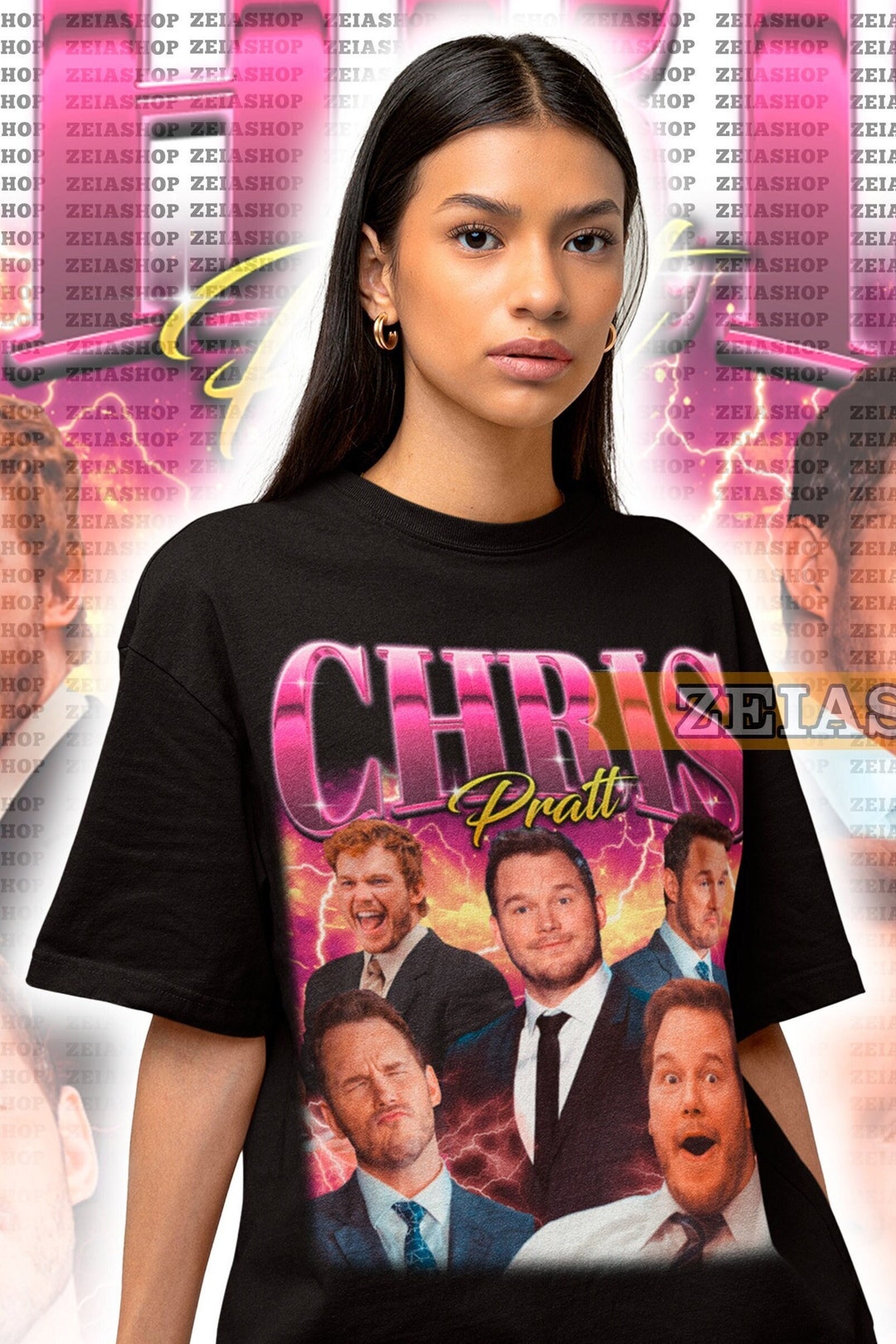Chris Pratt Retro 90s Tee, Chris Pratt Rap Vintage Shirt, Chris Pratt ...