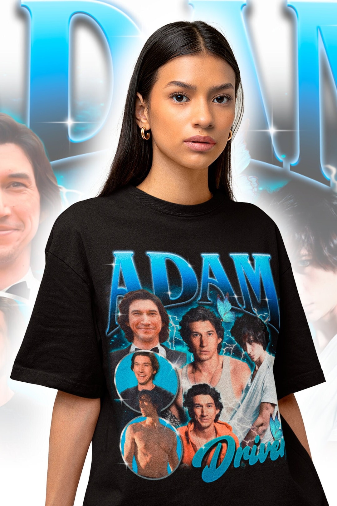 Retro Adam Driver T-shirt Adam Driver Sweater Adam Driver Fan Merch ...