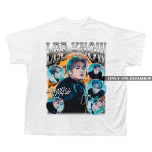 Trendy Stray Kids Lee Know Tee Bootleg Style K-pop Shirt Kpop Merch ...