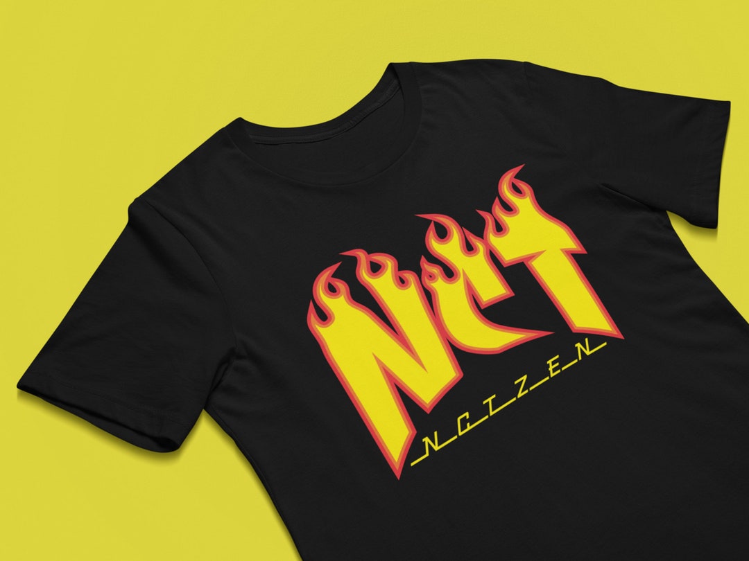 NCT Flame T-shirt Nct 127 Tee Kpop Merch Kpop Shirt - Etsy