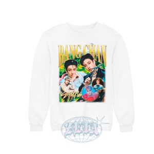 Stray Kids Bangchan Retro Bootleg Sweatshirt & Hoodie Stray Kids Hoodie ...