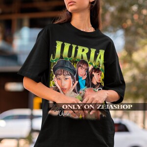 XG Juria Bootleg 90s Tee Xg Retro T-shirt Kpop Merch Kpop Shirt Jpop ...