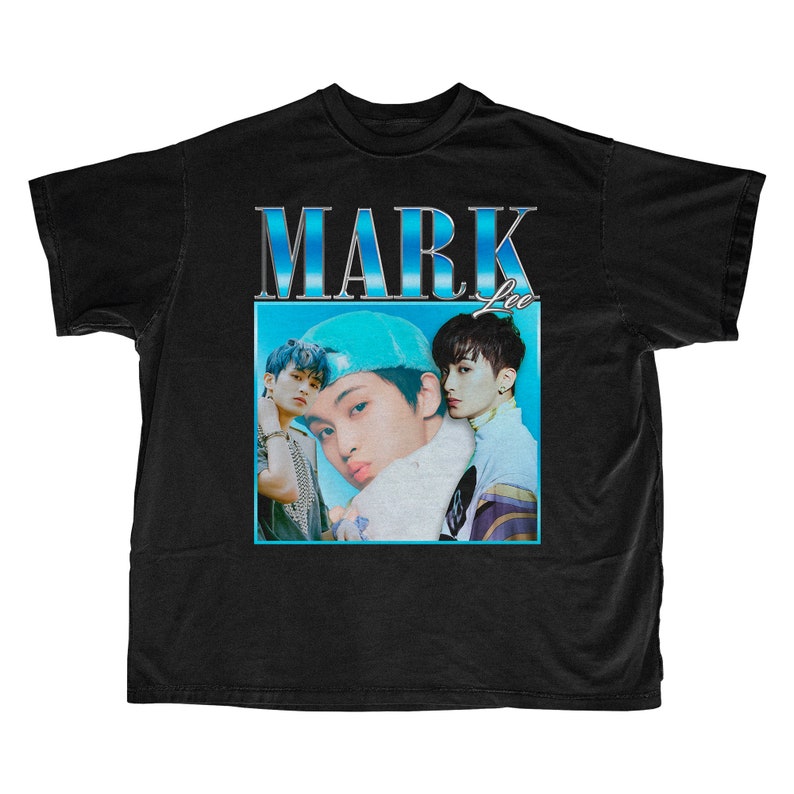 NCT 127 Mark Retro Bootleg Tee Kpop T-shirt Nct Merch - Etsy
