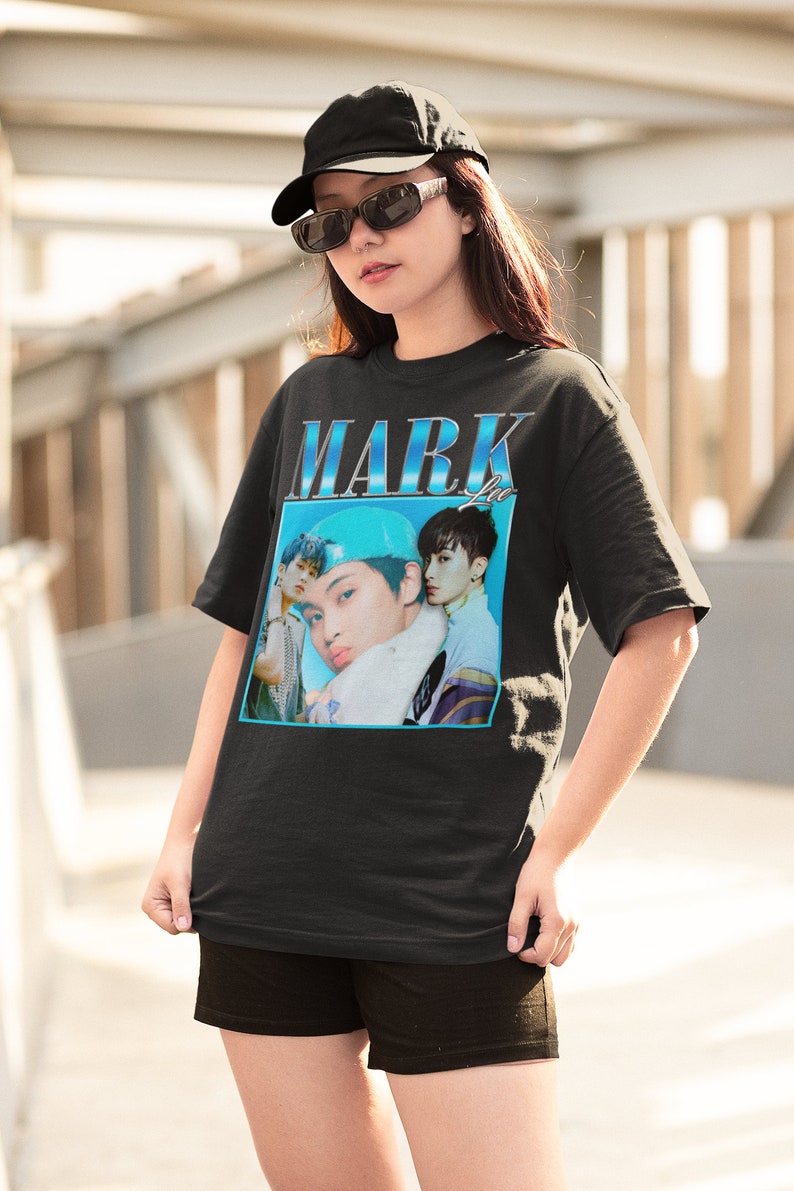 NCT 127 Mark Retro Bootleg Tee Kpop T-shirt Nct Merch - Etsy