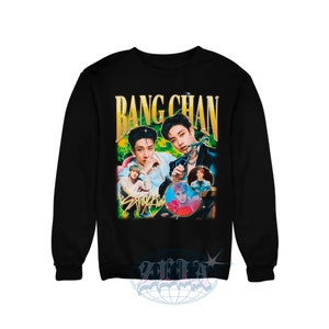 Stray Kids Bangchan Retro Bootleg Sweatshirt & Hoodie Stray Kids Hoodie ...
