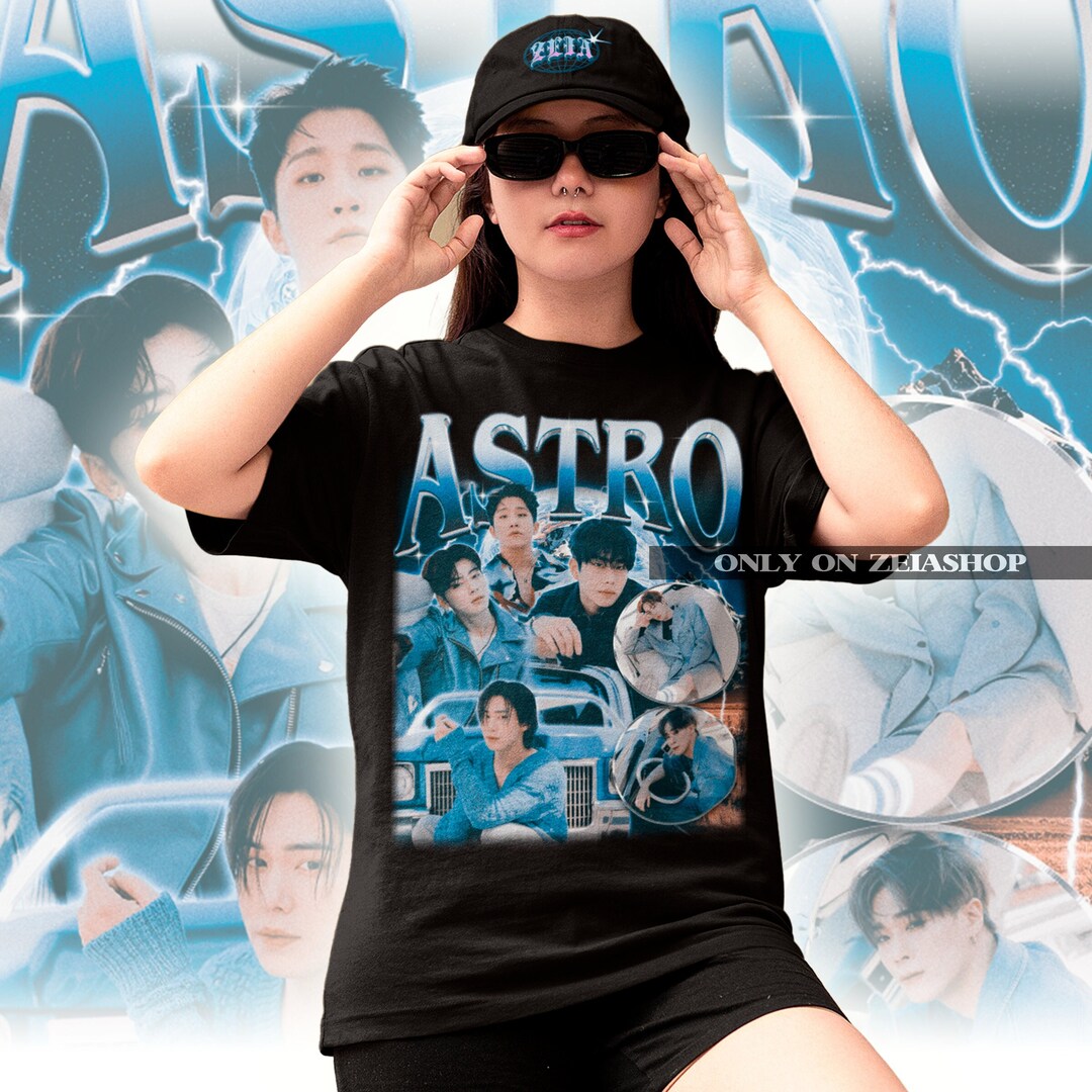 Astro Retro 90s Tee Astro Hoodie & Sweatshirt Kpop Shirt Astro Kpop ...