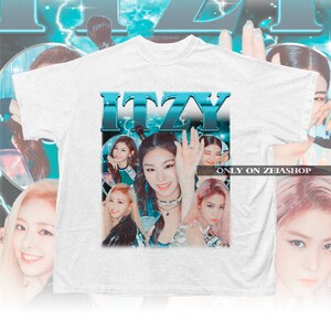 Itzy Retro Bootleg Shirt: Collectible Unofficial K-pop Merch Kpop Shirt ...