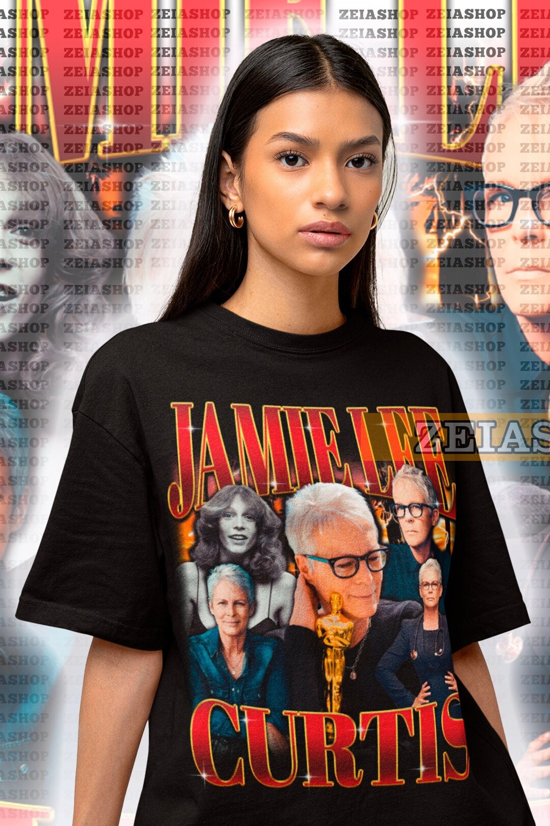 JAMIE LEE CURTIS Retro 90s T-shirt Jamie Lee Curtis Sweatshirt Jamie ...