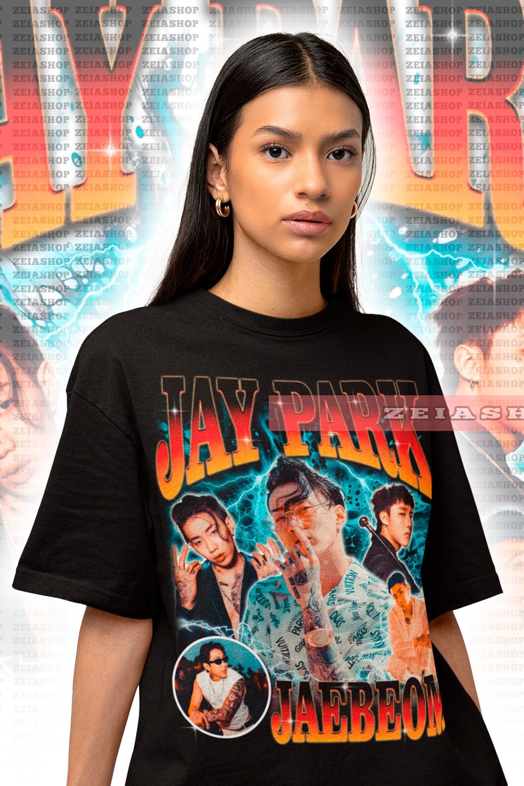 2PM Jay Park Retro 90s Shirt Jay Park Sweatshirt & Hoodie Jay Park Kpop ...