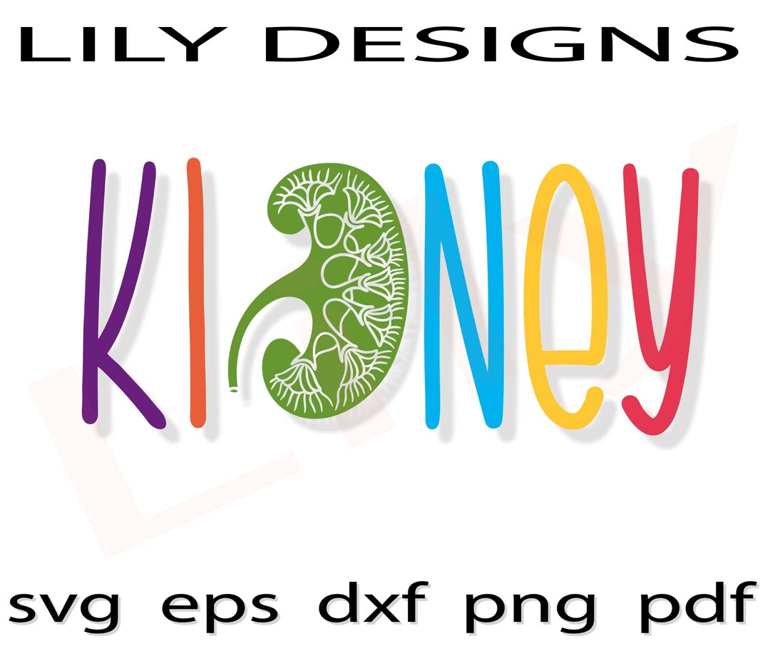 Kidney Drawing Svg Organ Donor Dialysis Tech Technician Nurse ...