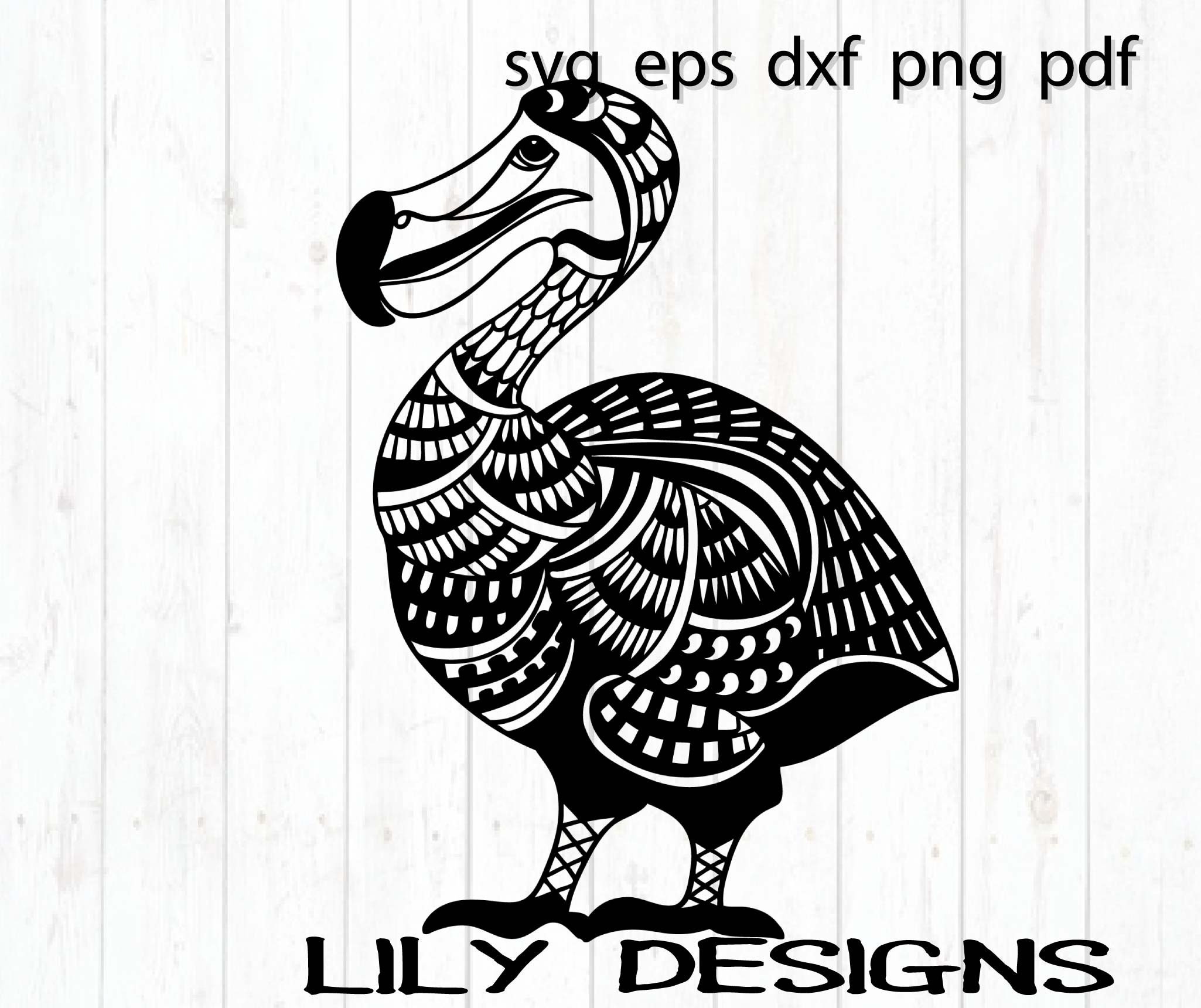 Dodo Svg Dodo Clipart Dodo Bird Svg Dodo Cut Files Dodo - Etsy