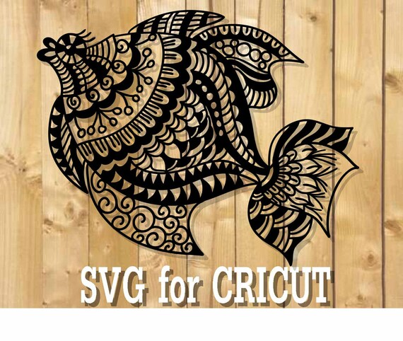 Mandala Svg Fish Svg Mandala Fish Svg Fish Mandala Svg | Etsy