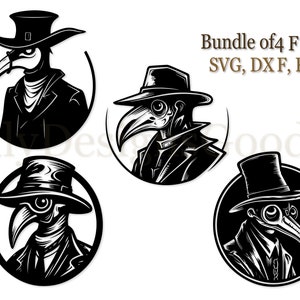 Plague Doctor Svg, Witch Doctor Svg, Plague Doctor Png ,bundle 4 SVG ...