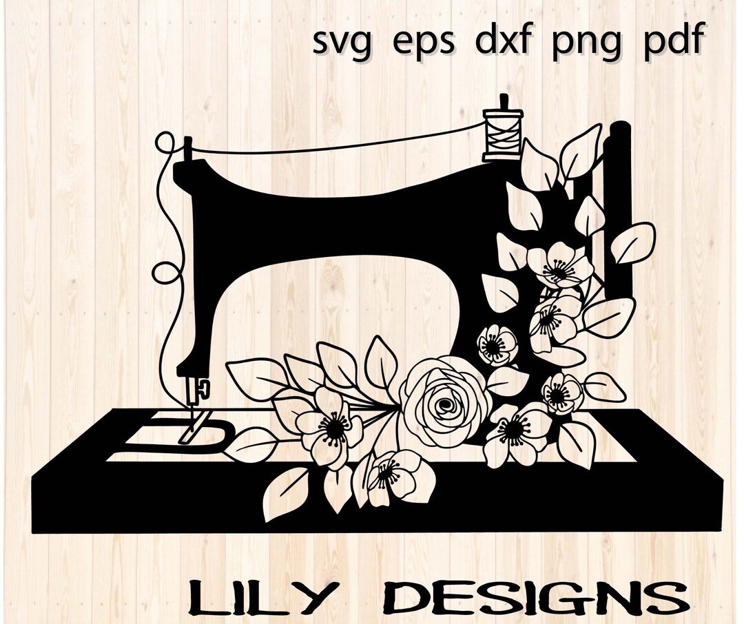 Seamstress Svg, Tailor Svg, Sewing Svg, Sewing Machine Svg, Flower ...