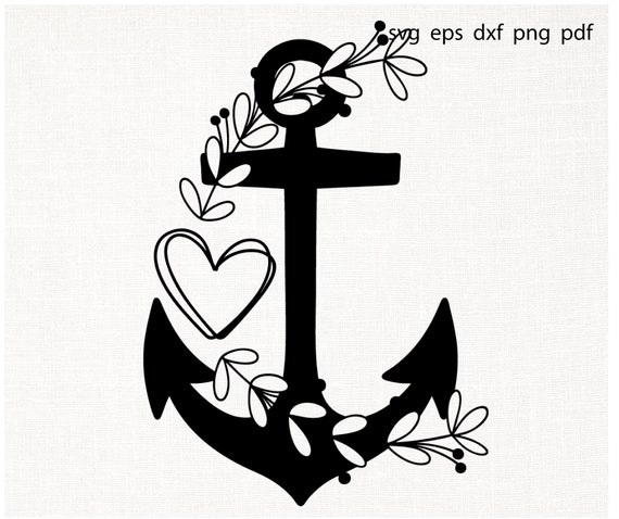 Cute Nautical Anchor Clip Art
