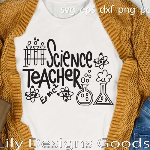 Science Svg Bundle for Cricut Shirts Science Teacher Svg Png - Etsy