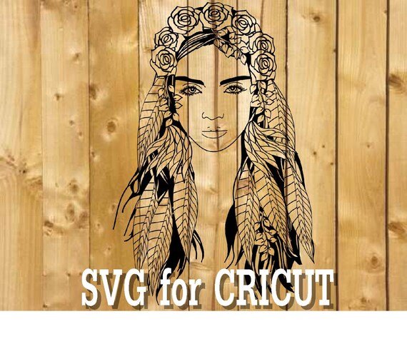 Native American Svg Indian Svg Indian Woman Svg Native Girl - Etsy