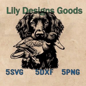 Hunting Dog With Duck SVG Cut File Bundle Perfect for Cricut ...