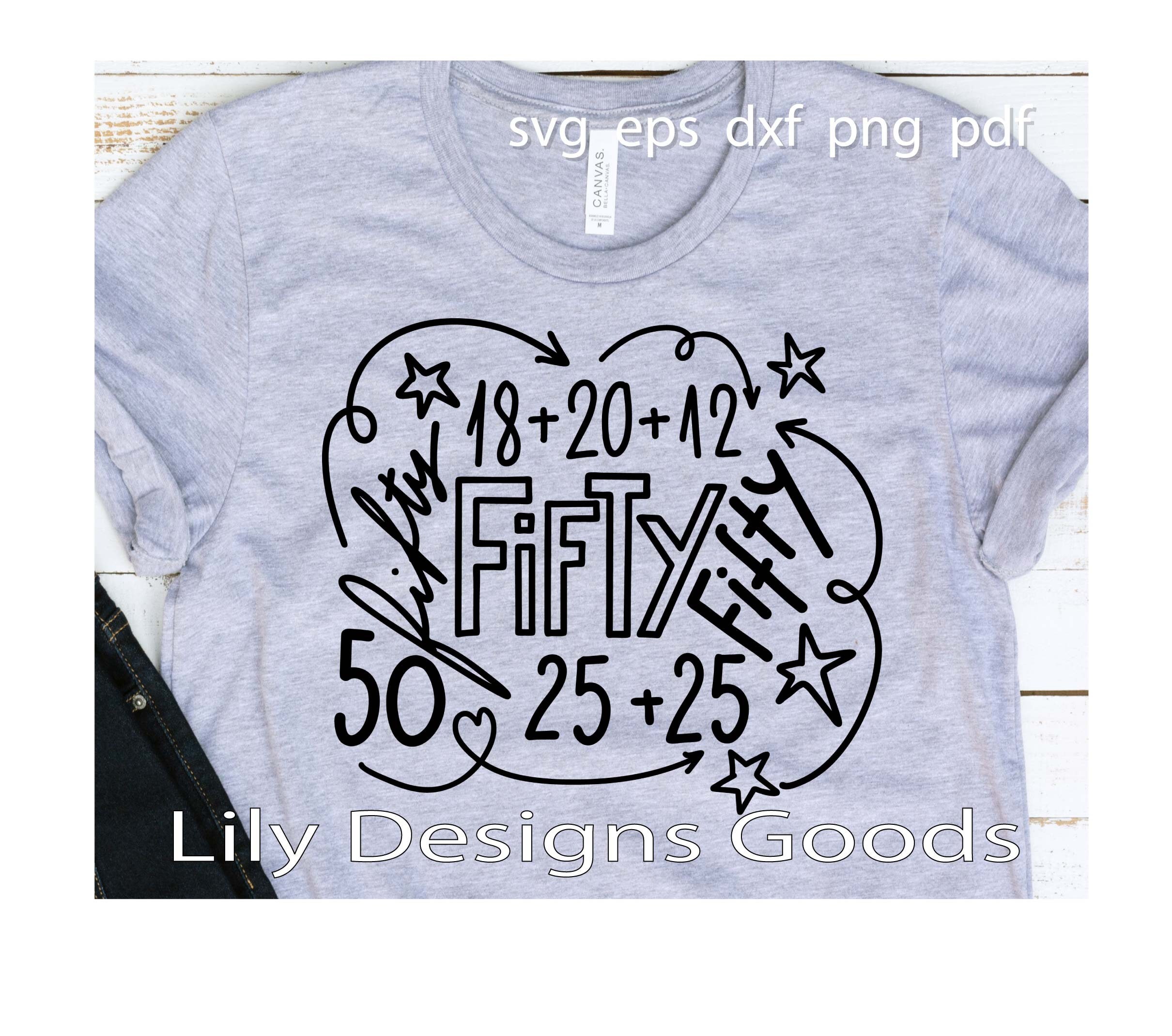 50 Years Old Svg 50th Birthday Gift Vintage Birthday Svg 50 | Etsy