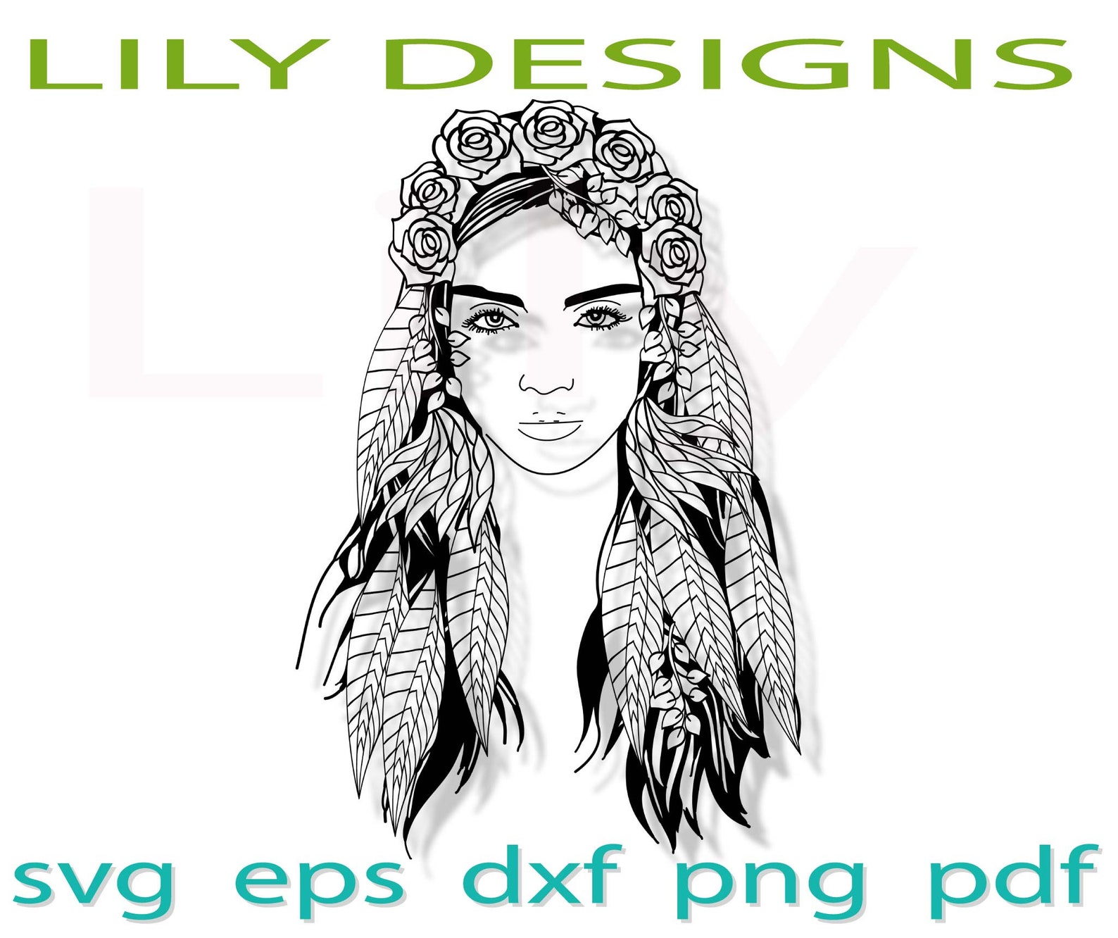 Native American Svg Indian Svg Indian Woman Svg Native Girl - Etsy